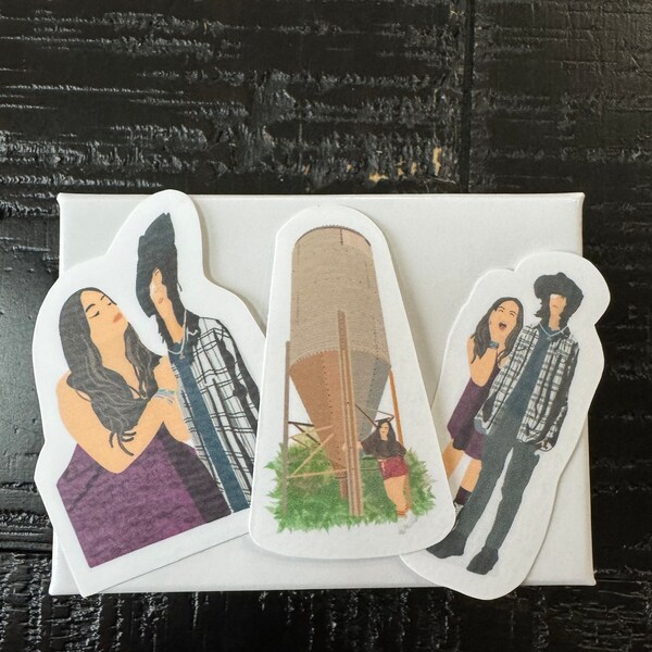 Personalized Stickers | Matte or Glossy | Minimal | Custom Drawing ...