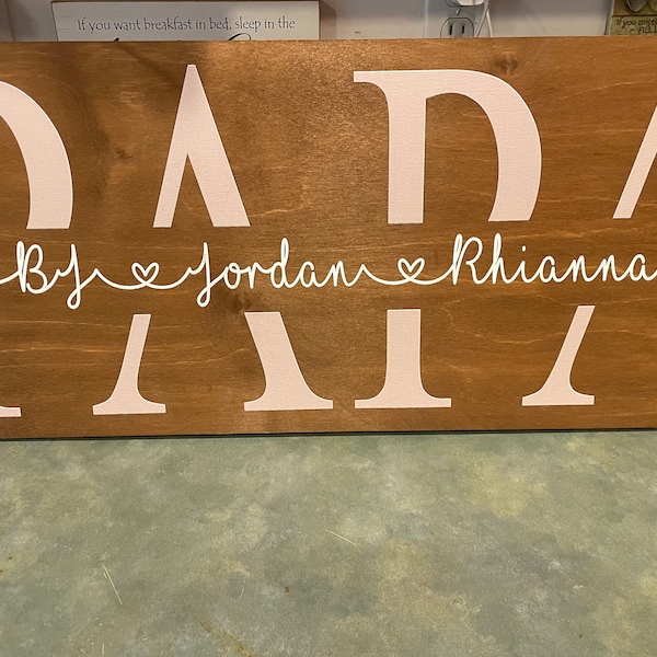 Papa Fathers Day Gift - Papa Sign - Gift for Papa - Rustic Sign for ...