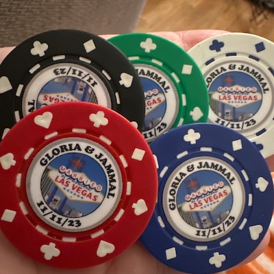 100 Custom Drink Chips, Drink Token, Free Drink, Drink Chips, Poker ...