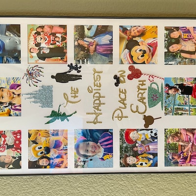 Disney Picture Frame Best Day Ever Collage Photo Frame Mickey Mouse ...