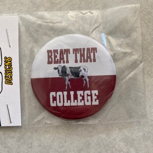 BAMA DAD University of Alabama Parent 2.25 Button Pin | Etsy