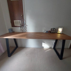 Bespoke Rustic Gaming Desk With A Frame Industrial Legs - Etsy