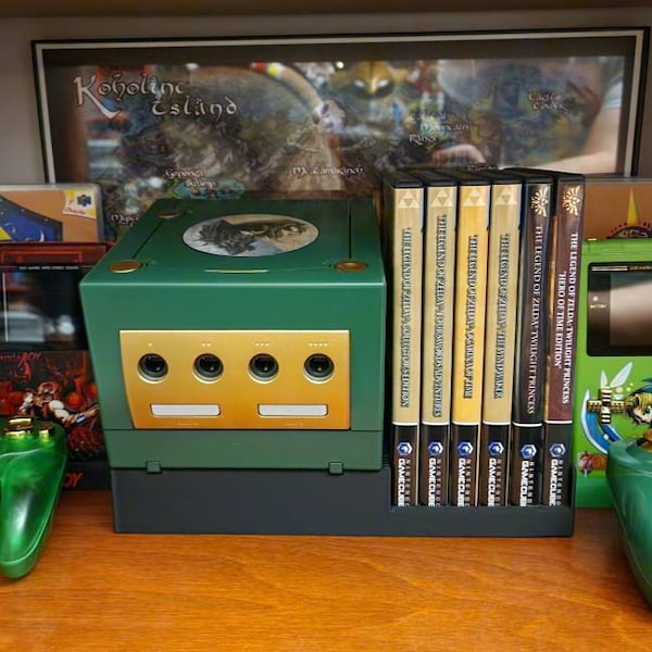 Nintendo Gamecube Display Stand; Gamecube Game Storage - Etsy