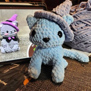 Cat Crochet Pattern Adorable Witch Kitten Amigurumi Tutorial, Easy ...