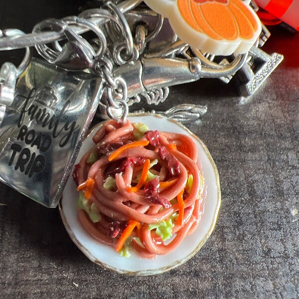 Fried Dumpling Charm, Miniature Dim Sum, Polymer Clay Asian Food, Add ...