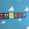 Toy Story Style Wooden Alphabet Blocks. Name Blocks. Personalised ...