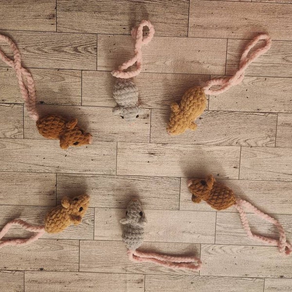 Little Rat and Opossum Charm PDF Crochet Pattern, Opossum, Rat ...