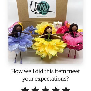 Angel Fairy Kit DIY Angel Flower Fairy Doll Making Kit - Etsy