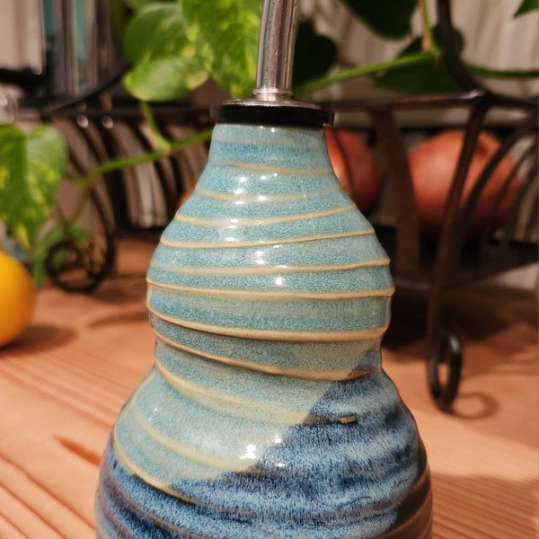 Mortar and Pestle - Red Mushroom White Spots - Handmade Stoneware ...