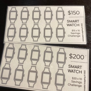 Happy Birthday Balloons Printable Savings Challenge Savings Tracker ...