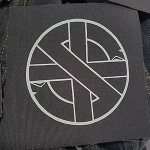 Discharge Punk Backpatch | Etsy