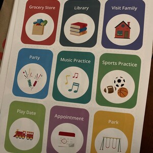 Editable Daily Kids Routine Cards I Toddler Visual Routine I Morning ...