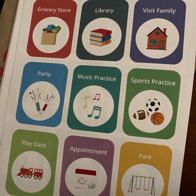 Editable Daily Kids Routine Cards I Toddler Visual Routine I Morning ...