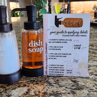 Household / All Purpose Cleaner Label Simple Version, 16oz Spray Label ...