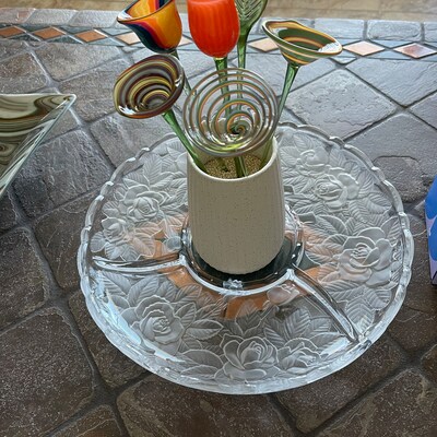 Flower One-hitter Smoking Pipe Heady Glass Pipe Flower Pipe for Girls ...