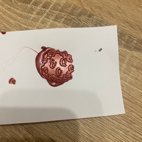 Custom Wax Seal Stamp, Add Your Personal Touch to Unforgettable Moments ...