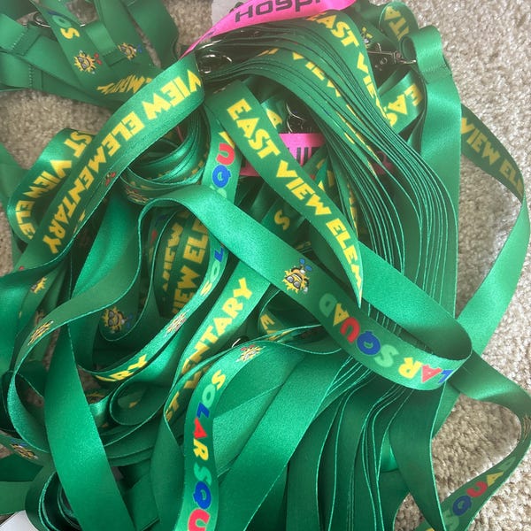 Custom Full Color Lanyards With Safety Breakaway. - Etsy