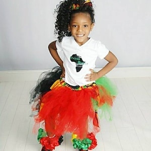 African Clothing. African Fabric Tutu African Tutu. Baby African Tutu ...