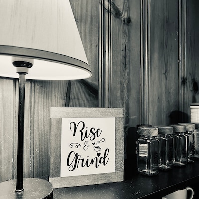 Coffee Sign Collection, Coffee Bar Cart, Coffee Home Decor, Caffeine ...