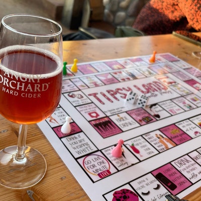 Tipsy Land Party Adult Drinking Board Game Game Night - Etsy