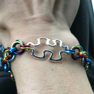 Chain Maille Flower Pendant 20 Colors to Choose From - Etsy