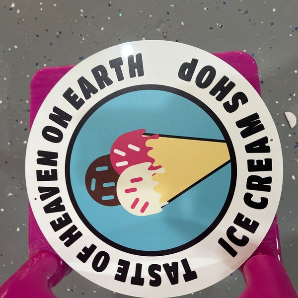 Custom Ice Cream Sign, Custom Ice Cream Shop, Ice Cream Shop, Frozen ...