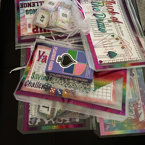 Disc Bound Clear Cash Envelopes Envelopes, Savings Envelopes, Cash ...