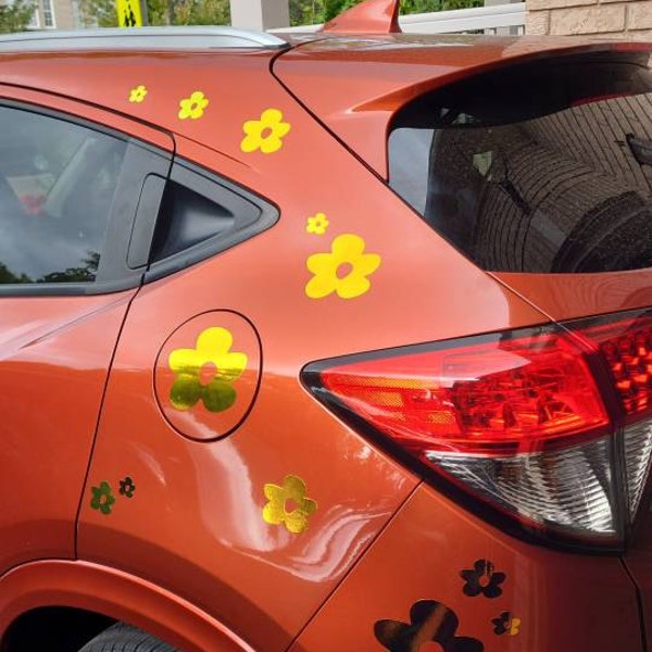 Sunflower Decal Set of 11, Car Stickers for Women, Sunflower Stickers ...