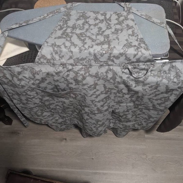 Pottery Apron With Pants/sewing Pattern/ Potter's Split Leg /cross Back ...