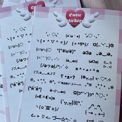 Y2k Ransom Note Deco Stickers - Etsy