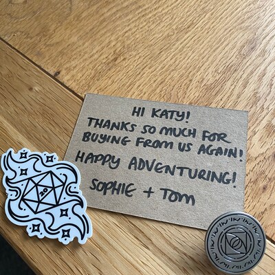 Warlock Class Enamel Pin / Warlock D&D Enamel Pin / Warlock RPG Enamel ...