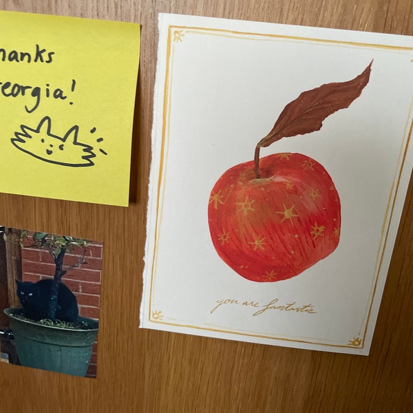 Fantastic Mr. Fox Red Remarkable Apple Wes Anderson 8x10 Print - Etsy