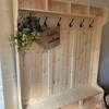 4ft Coat Rack,boot Room, Hallway Bench,monks Bench, Shoe Storage, Any ...