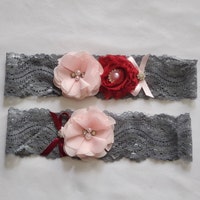 Camo Garter, Brown Garter Set, True Timber Garter, Bridal Garter ...