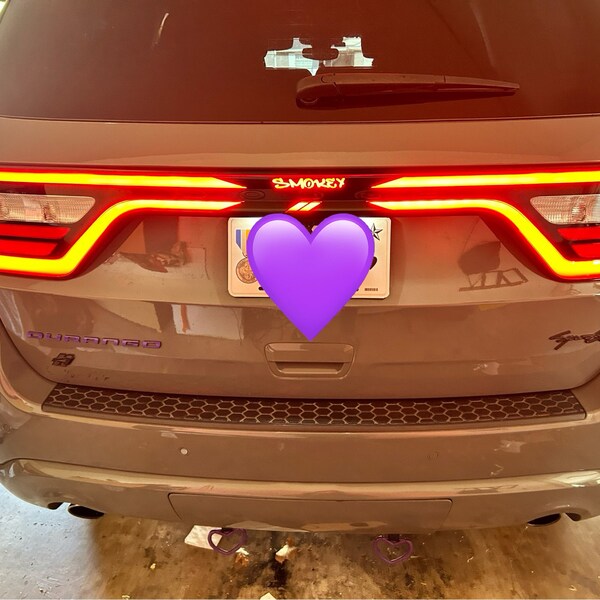 Dodge Durango Tail Light Racetrack Decal Center Overlay - Fits 3rd Gen ...