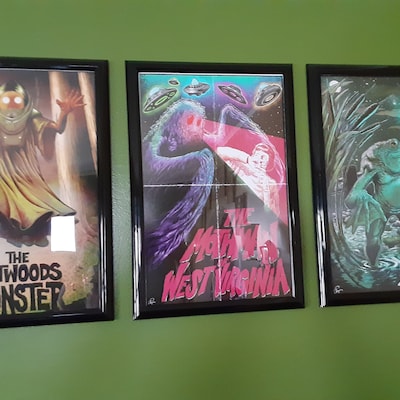 The Mothman of West Virginia Posters - Etsy