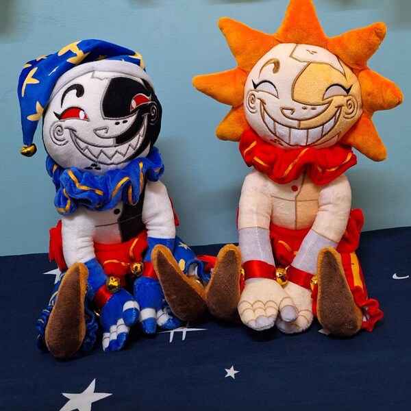 Sun and Moon Plushies! READY TO SHIP - Etsy