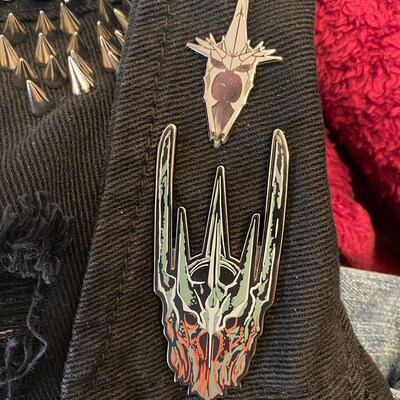 Dark Lord Sauron, Hard Enamel Pin - Etsy