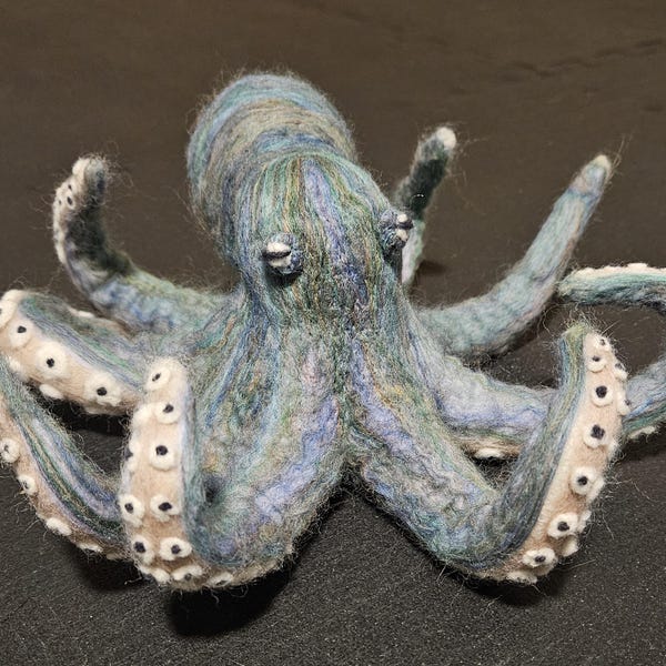 How to Needle Felt an Octopus Tutorial Instant Download PDF - Etsy