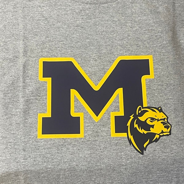 Michigan Football Svg and Png File - Etsy