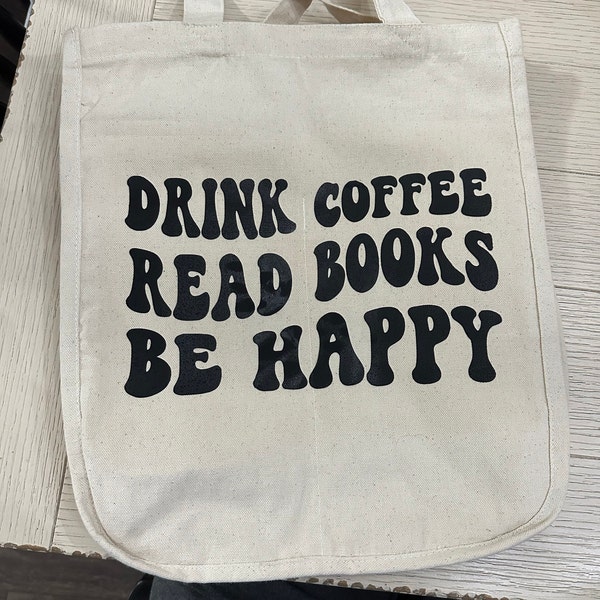Drink Coffee Read Books Be Happy Svg, Book Club Svg, Book Lover Svg ...
