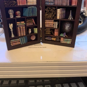 Booknook Chamber of Secrets Magic Book Nook Library Decor Miniature ...