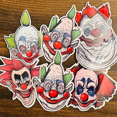 Killer Klowns From Outer Space Sticker/magnet Set - Etsy