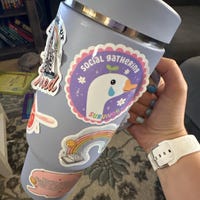 No Coffee No Workee Waterproof Sticker, Coffee Stickers, Coffee Gifts ...