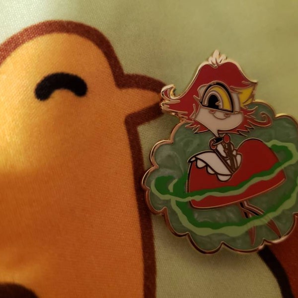 Niffty Monroe - Hard Enamel Hazbin Hotel Pin - Etsy