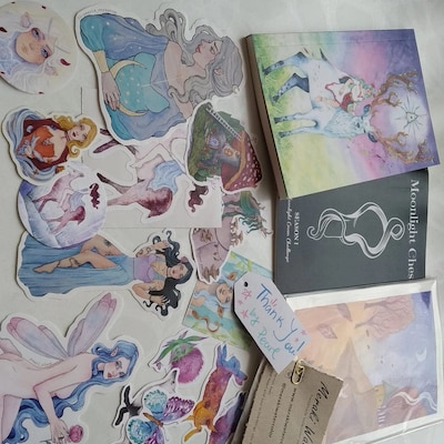Fantasy Fae Queen Sticker, Fairy,bullet Journal Sticker, Scrapbook ...