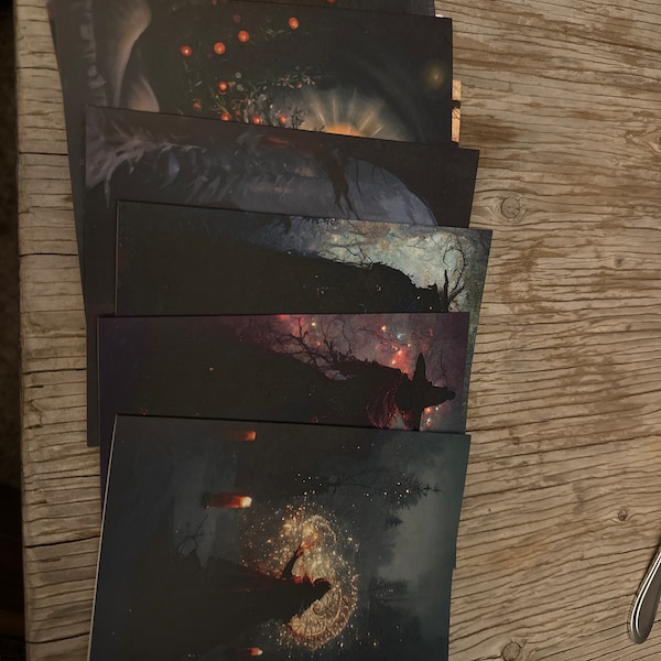 Yule Cards Arctic Fox With Winter Berries Yule Card Pagan Christmas ...