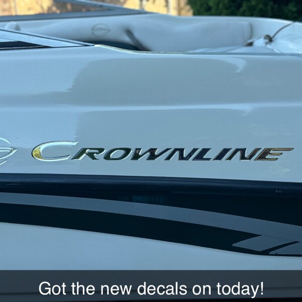 Rinker 23 Boat Emblems Domed Boat Decals Stickers set - Etsy