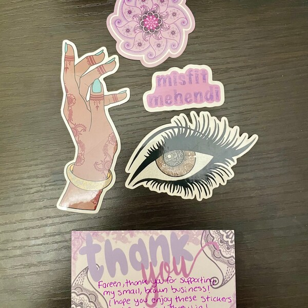 Henna Hand Sticker | Henna Art | Mehendi Art | Desi - Etsy