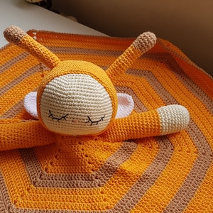 Fox Lovey Crochet PDF Pattern Crochet Fox Animal Comforter - Etsy